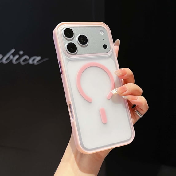 Case for iPhone 17 Pro Max Compatible with MagSafe, Translucent Matte ...