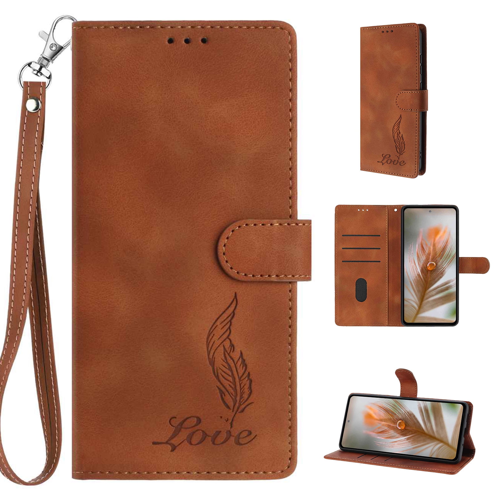 Case for iPhone 17 Pro Max, Girls Women PU Leather Wallet Case ...