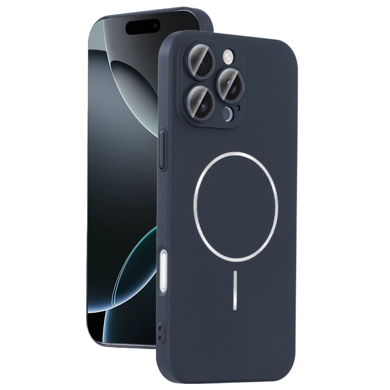 Case for iPhone 17 Pro Max, Hard PC Frosted Cover with Lens Protector ...