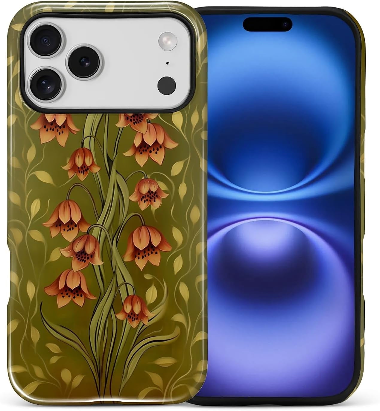 Case for iPhone 17 Pro Max, Hybrid Dual Protection Soft TPU + Hard PC ...