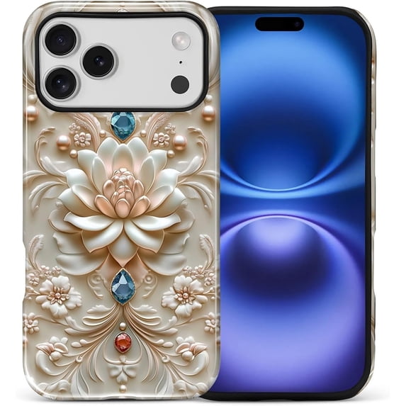 Case for iPhone 17 Pro Max, Hybrid Dual Protection Soft TPU + Hard PC ...