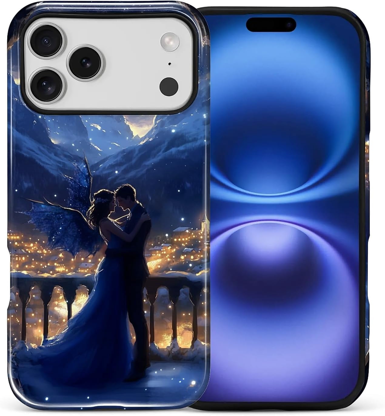 Case for iPhone 17 Pro Max, Hybrid Dual Protection Soft TPU + Hard PC ...