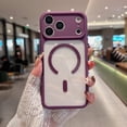 Case for iPhone 17 Pro, Silicone Frame + Clear PC Back, Compatible with ...