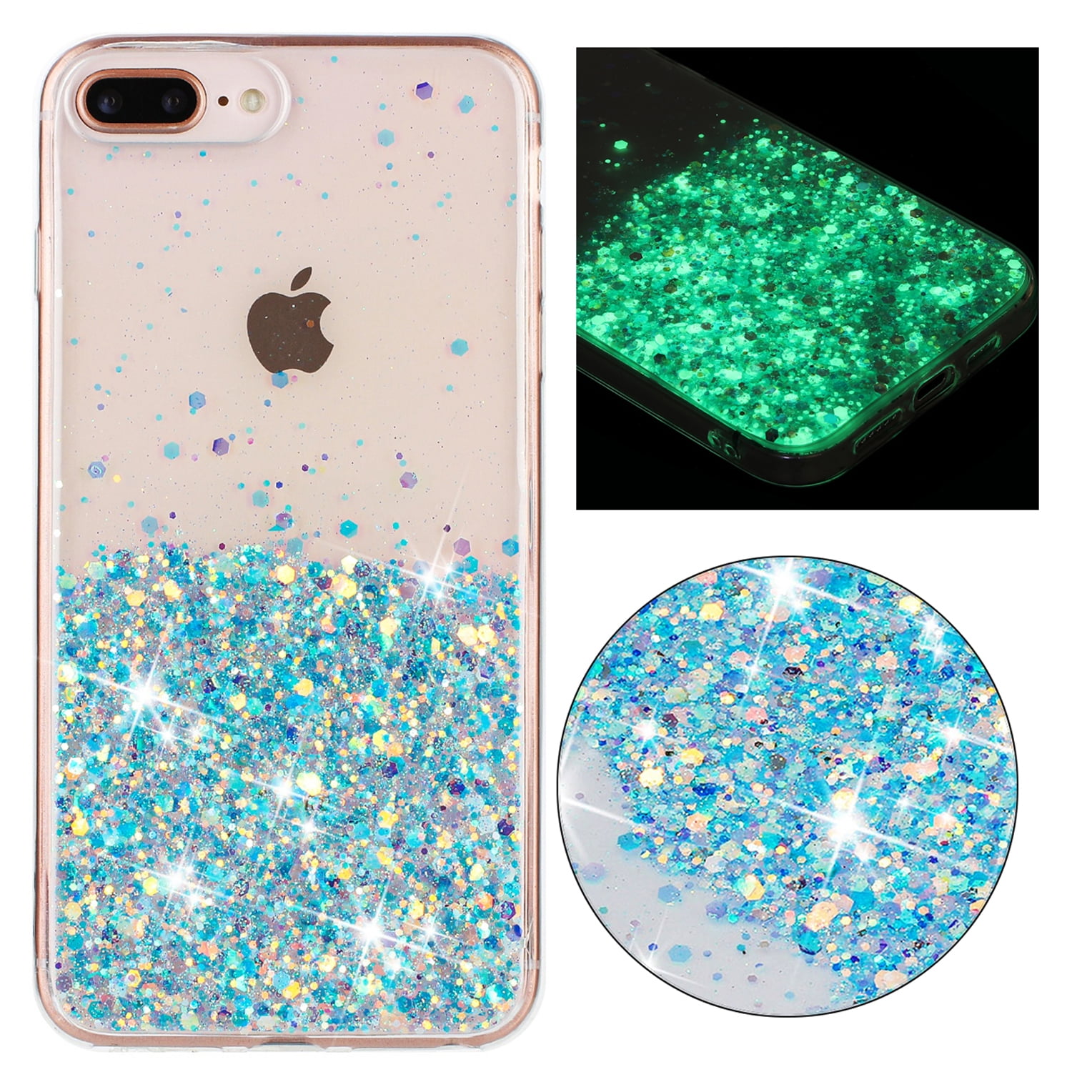 Case for iPhone 8 Plus / iPhone 7 Plus, Luminous Fashionable Trendy ...