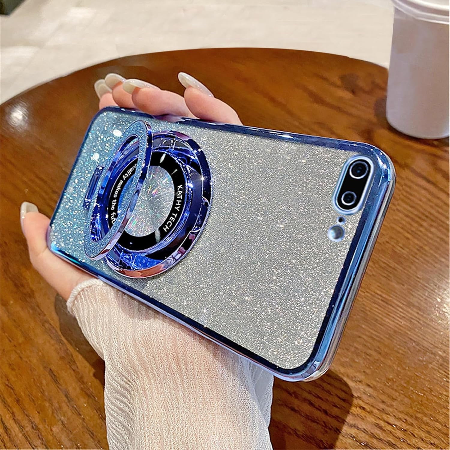 Case for iPhone 8 Plus Compatible with Magsafe, Sparkly Bling Women ...
