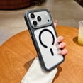 Case for iPhone Air, Crystal Clear PC Back + TPU Bumper, Compatible ...