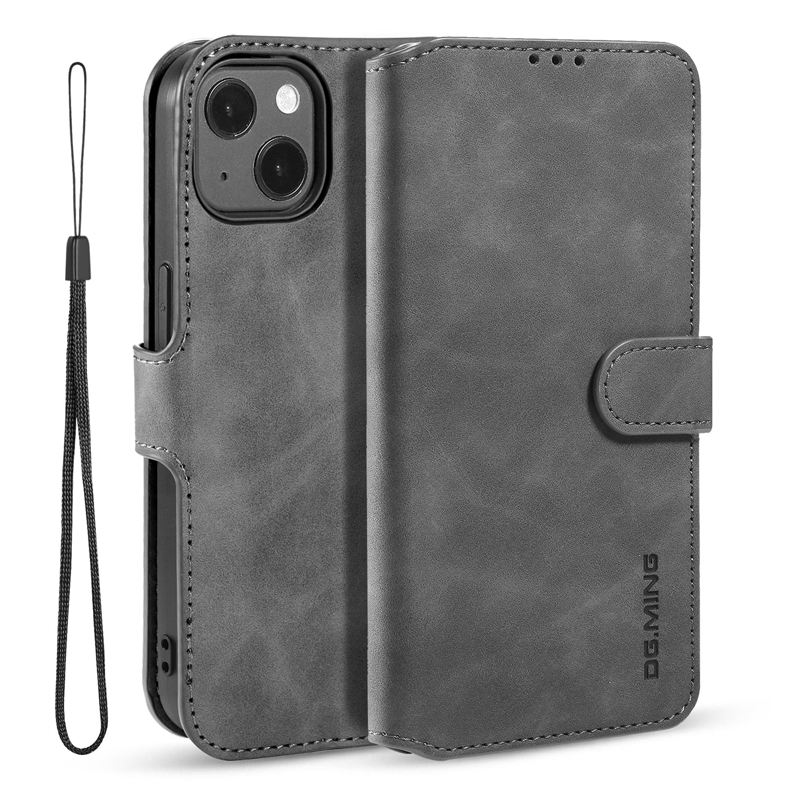Case for iPhone XS Luxury PU Leather Case Vintage Wallet Flip Cover TPU ...