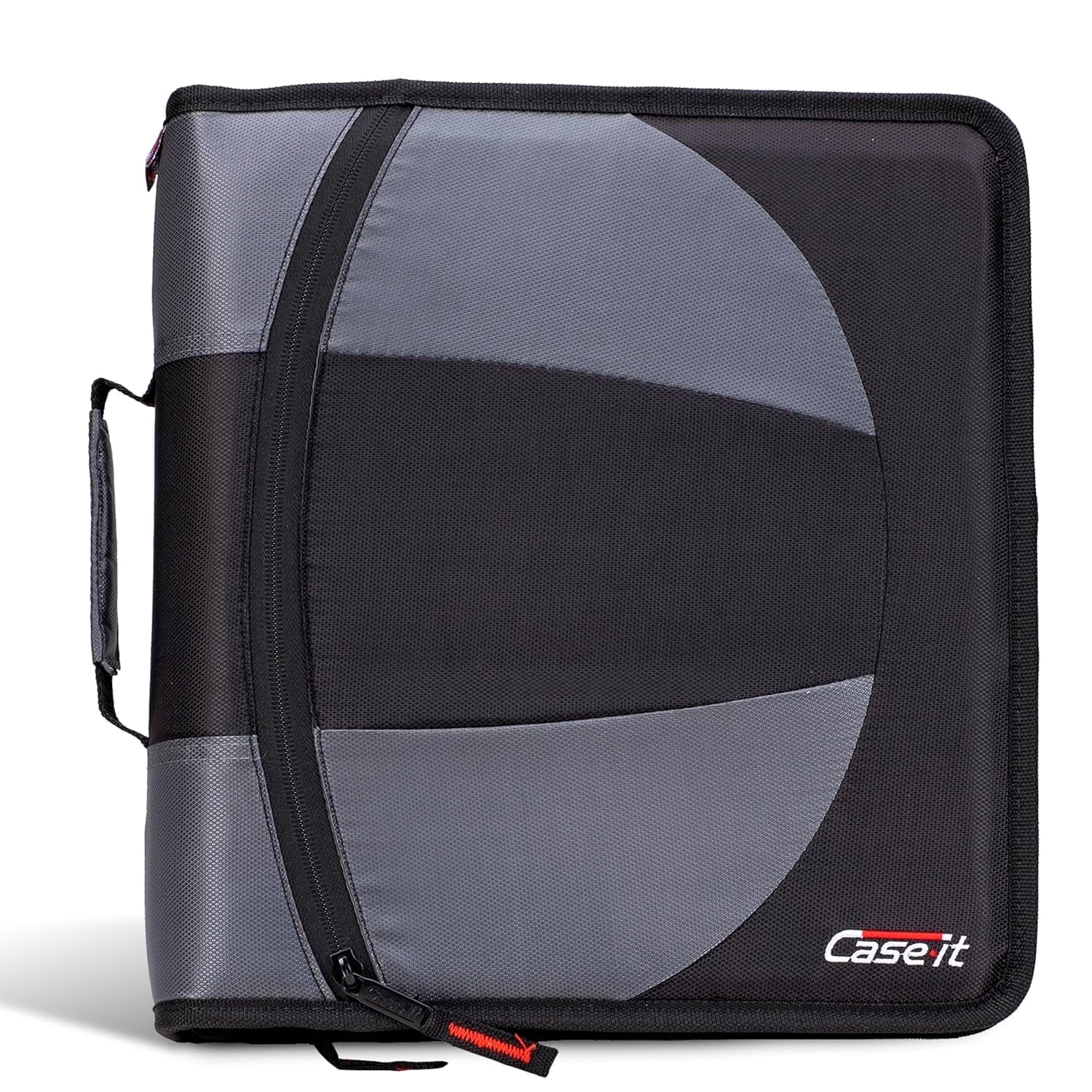 Case-it Dual 101 Zipper Binder, 2-in-1 D-Rings, 600 Sheet Capacity ...