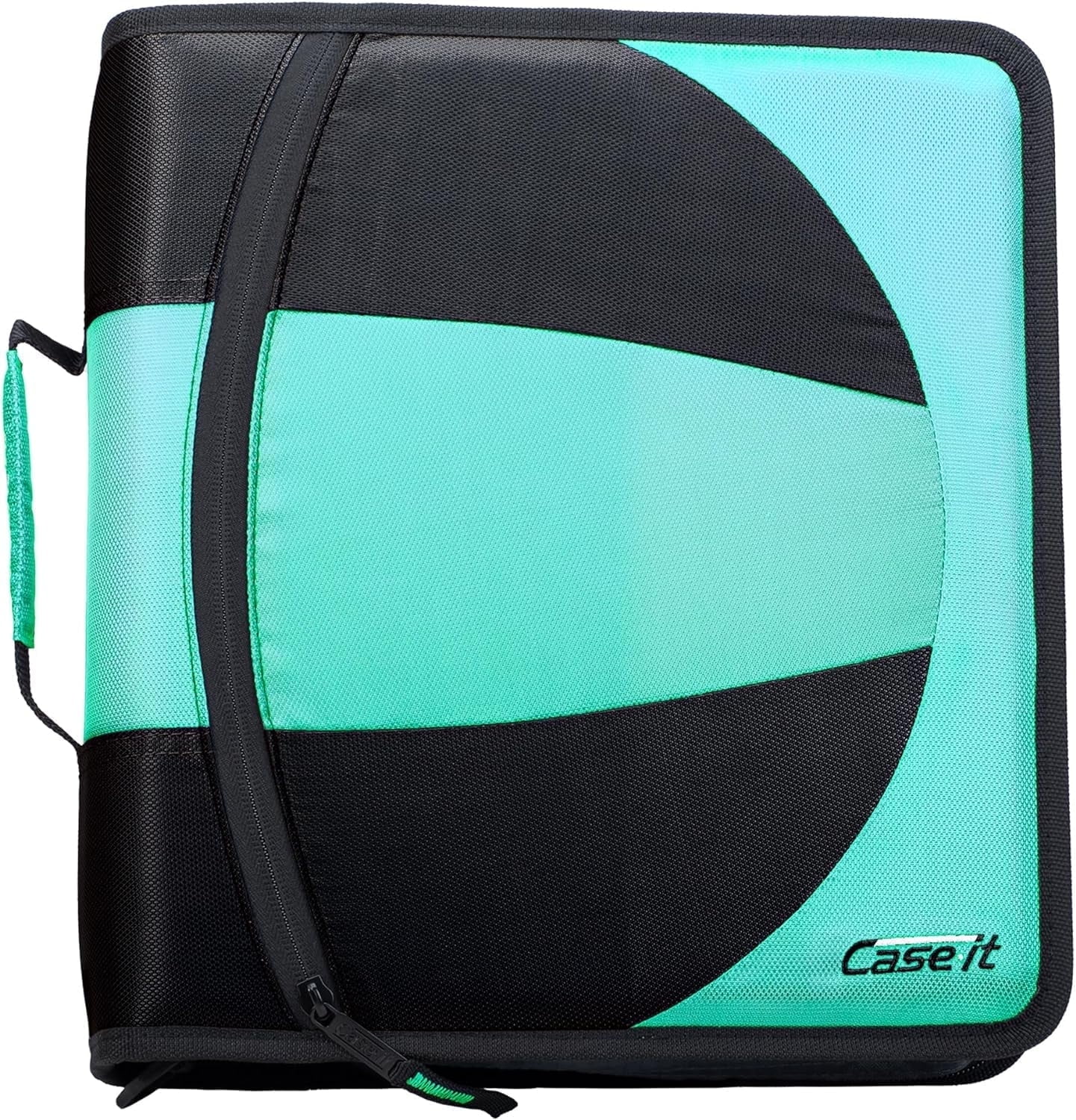 Case-it Dual 2-in-1 Zip Binder, 1.5 Inch D-Rings, Pencil Pouch ...