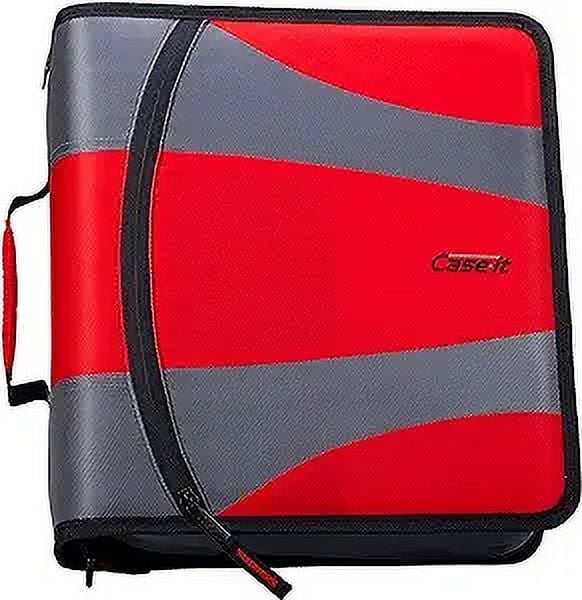 Case-it The Dual 2.0 Zipper Binder Backpack - Two 2 Inch D-Rings - 5 ...