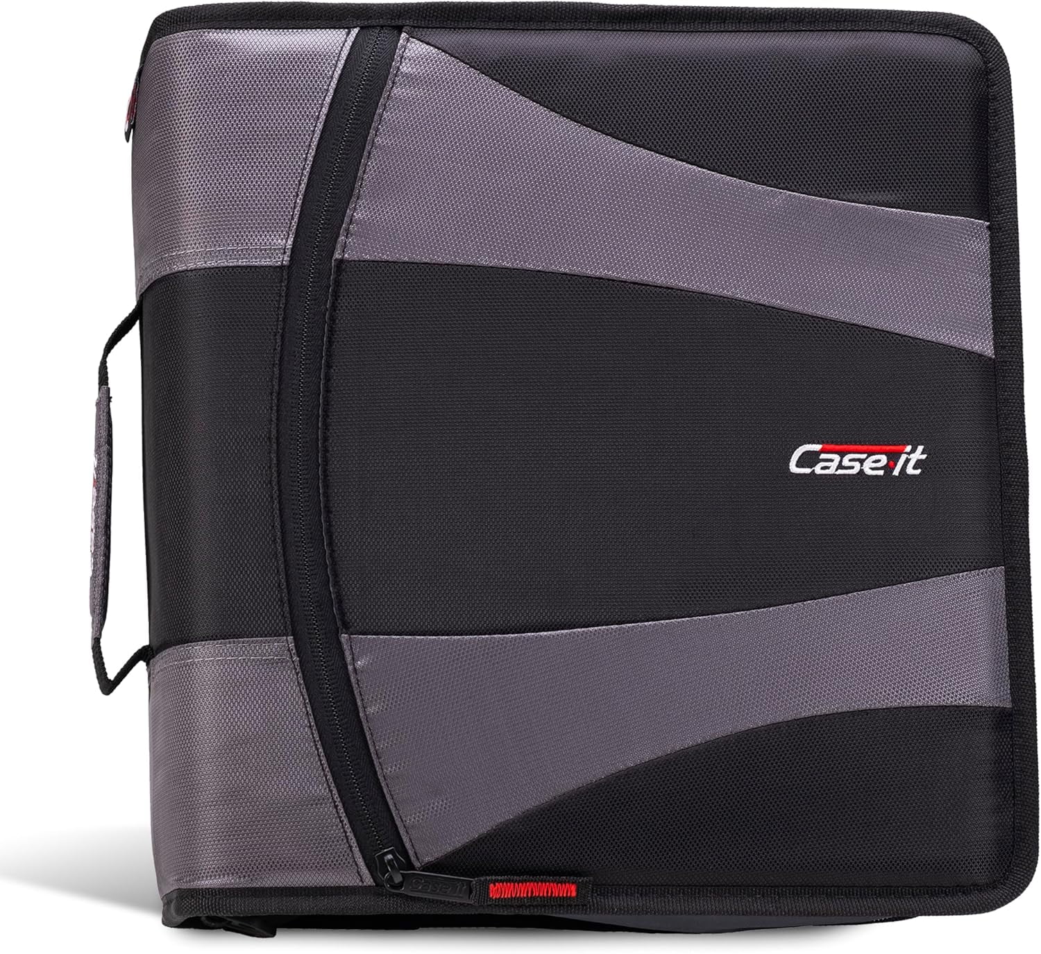 Case-it Dual 2-Inch Zipper Binder with Separate Sets, 4-Inch Capacity ...