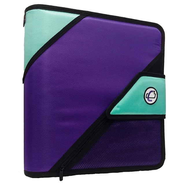 Case-it The Open Tab Binder - 2 Inch O-Rings - 5 Color Tab Expanding ...