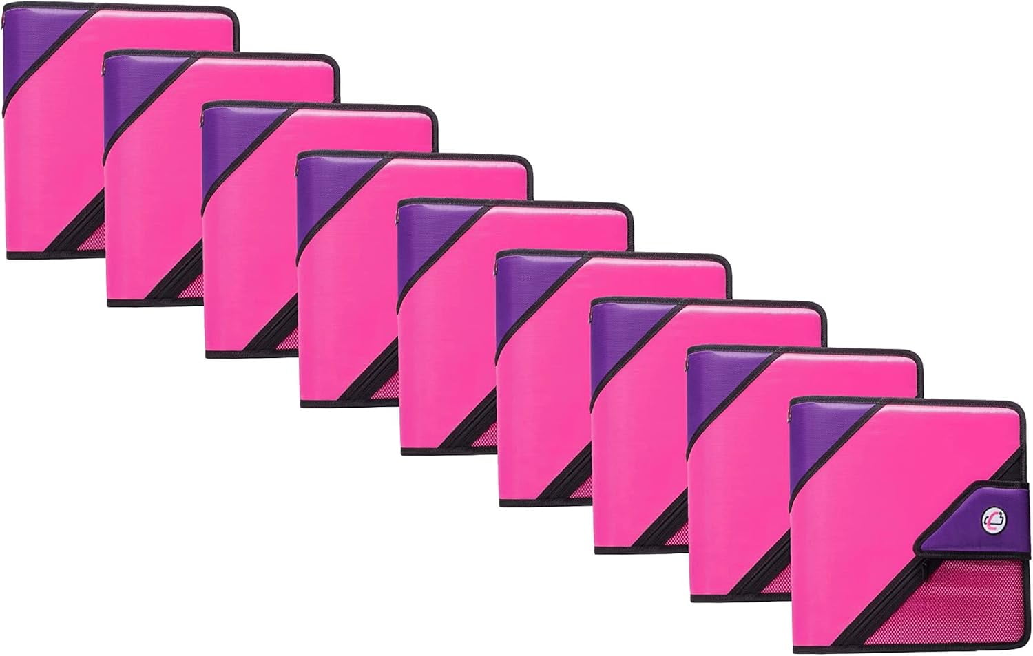 Case-it The Open Tab Binder - 2 Inch O-Rings - 5 Color Tab Expanding ...