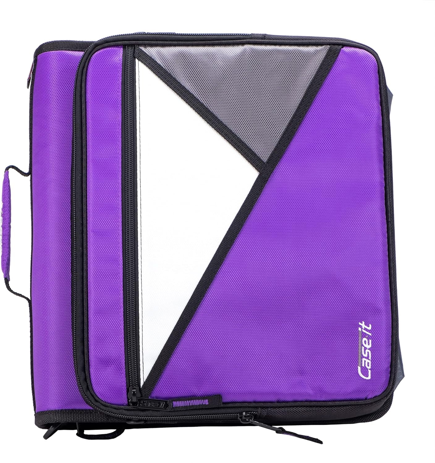 Case-it The Universal 2.0 Zipper Binder -1.5 Inch O-Ring - Removable ...