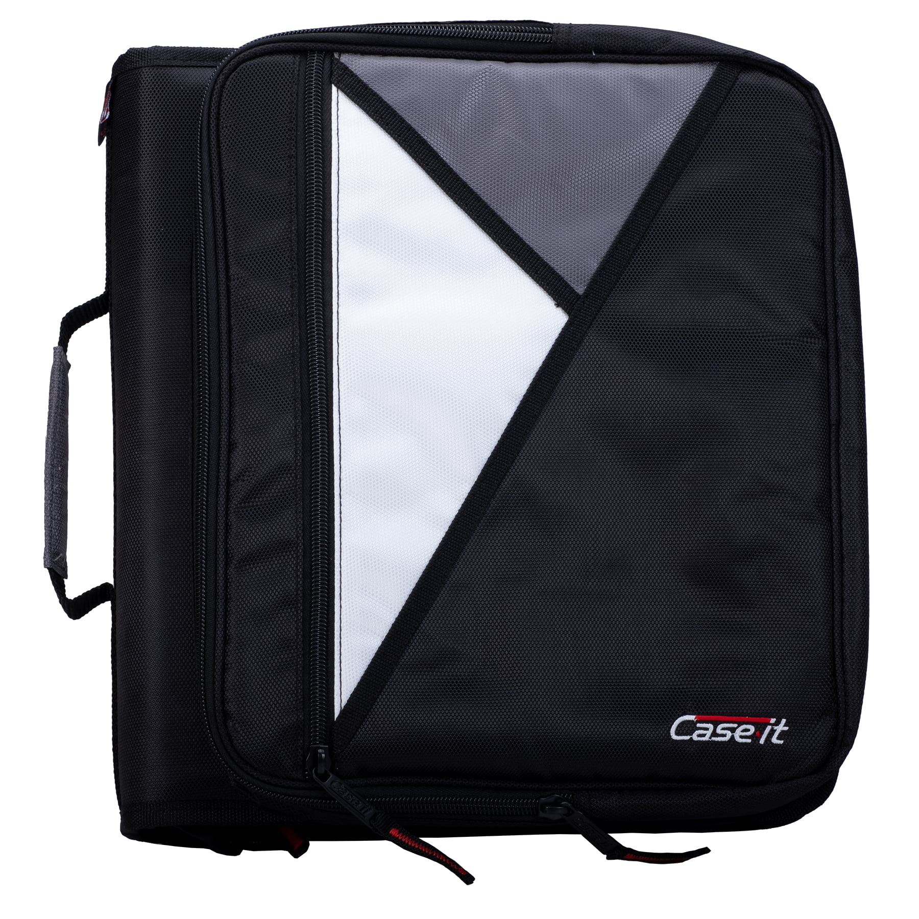 Five Star 2" Zipper Binder + Expansion Panel, Black/Red (29052CE8 ...