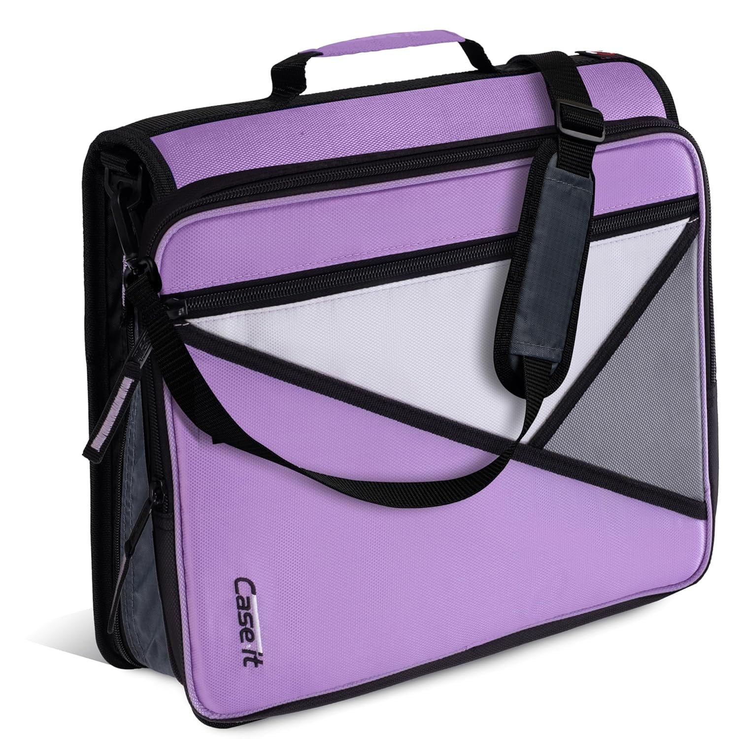 Case-it Universal Zipper Binder | 2-Inch O-Rings, 13-Inch Laptop/Tablet ...