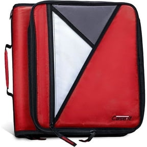 Five Star Zipper Binder, 1 Inch 3-Ring Binder, Carry-All with Internal ...