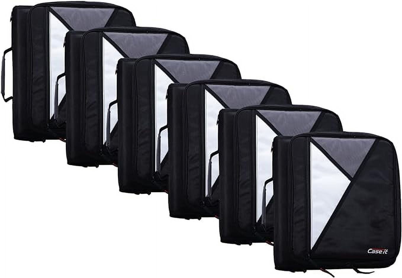 Case-it The Universal Zipper Binder - 2 Inch O-Rings - Padded Pocket ...