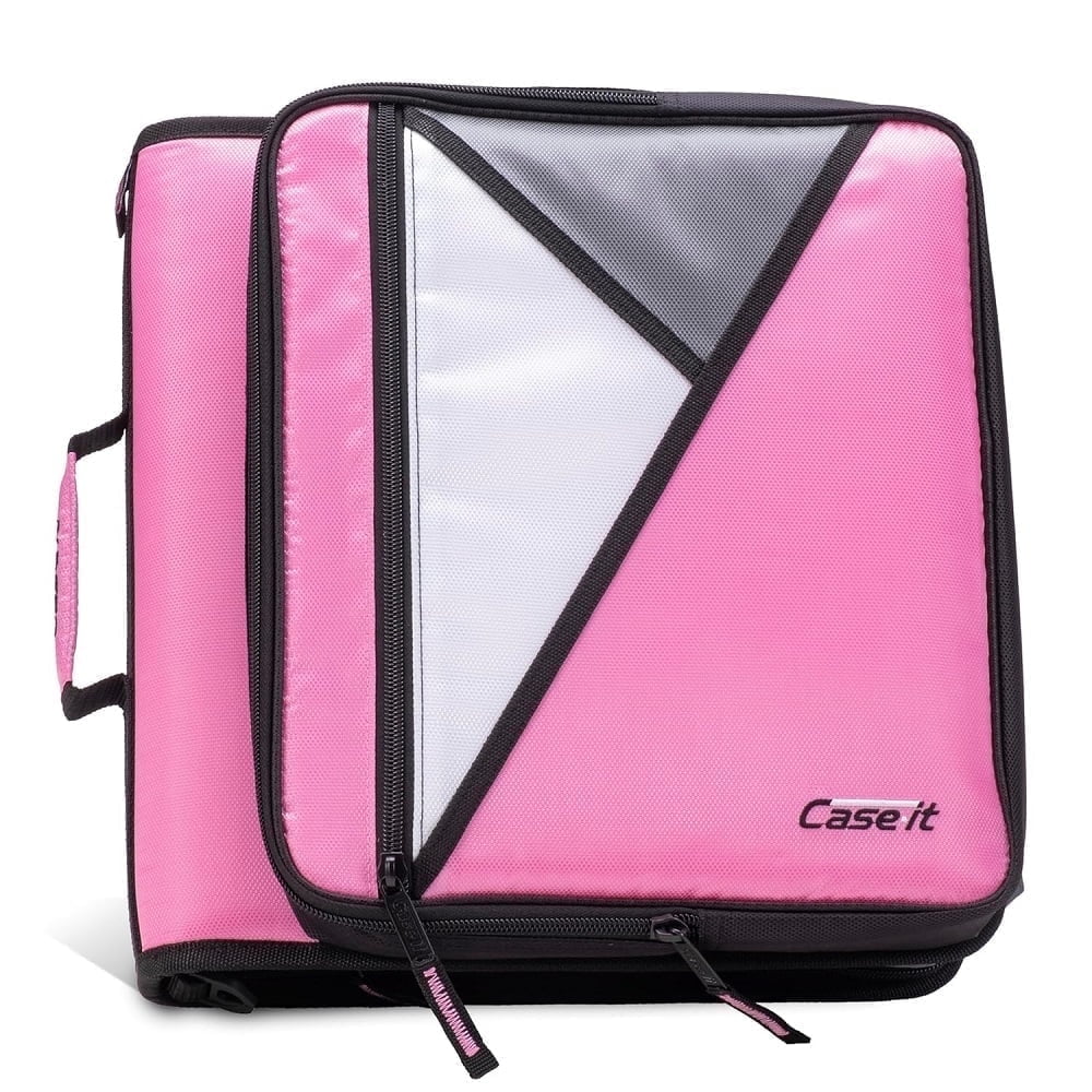 Case-it The Universal Zipper Binder - 2 Inch O-Rings - Padded Pocket ...