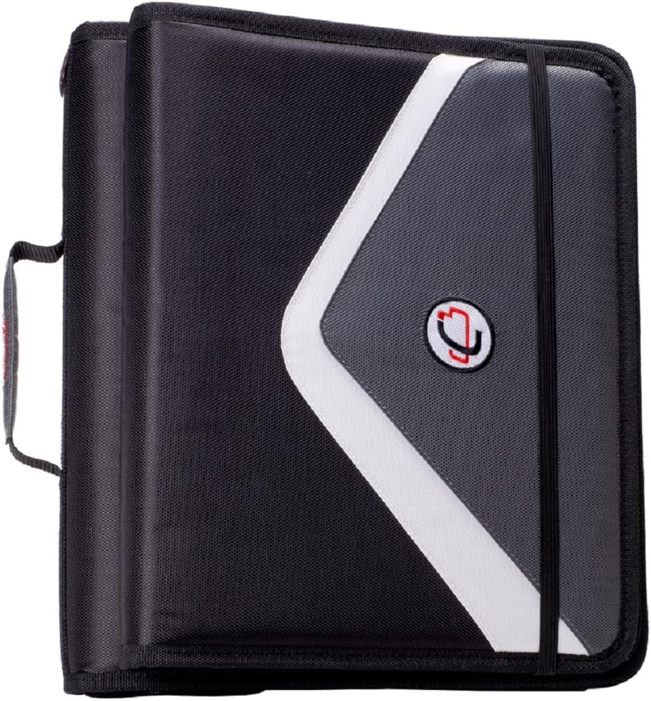 Case-it Workstation Deluxe - 1 Inch Removable Binder - 5 Color Tab ...