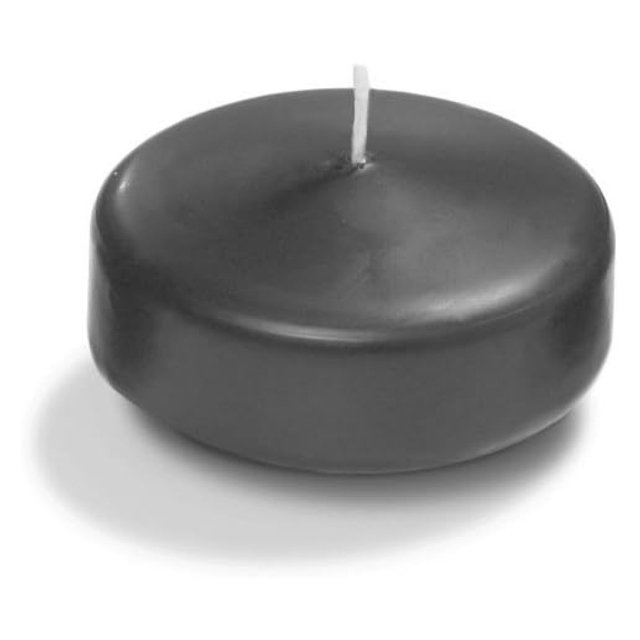 Case of 18 - JuRlvC 3" Gray Floating Candles - Walmart.com