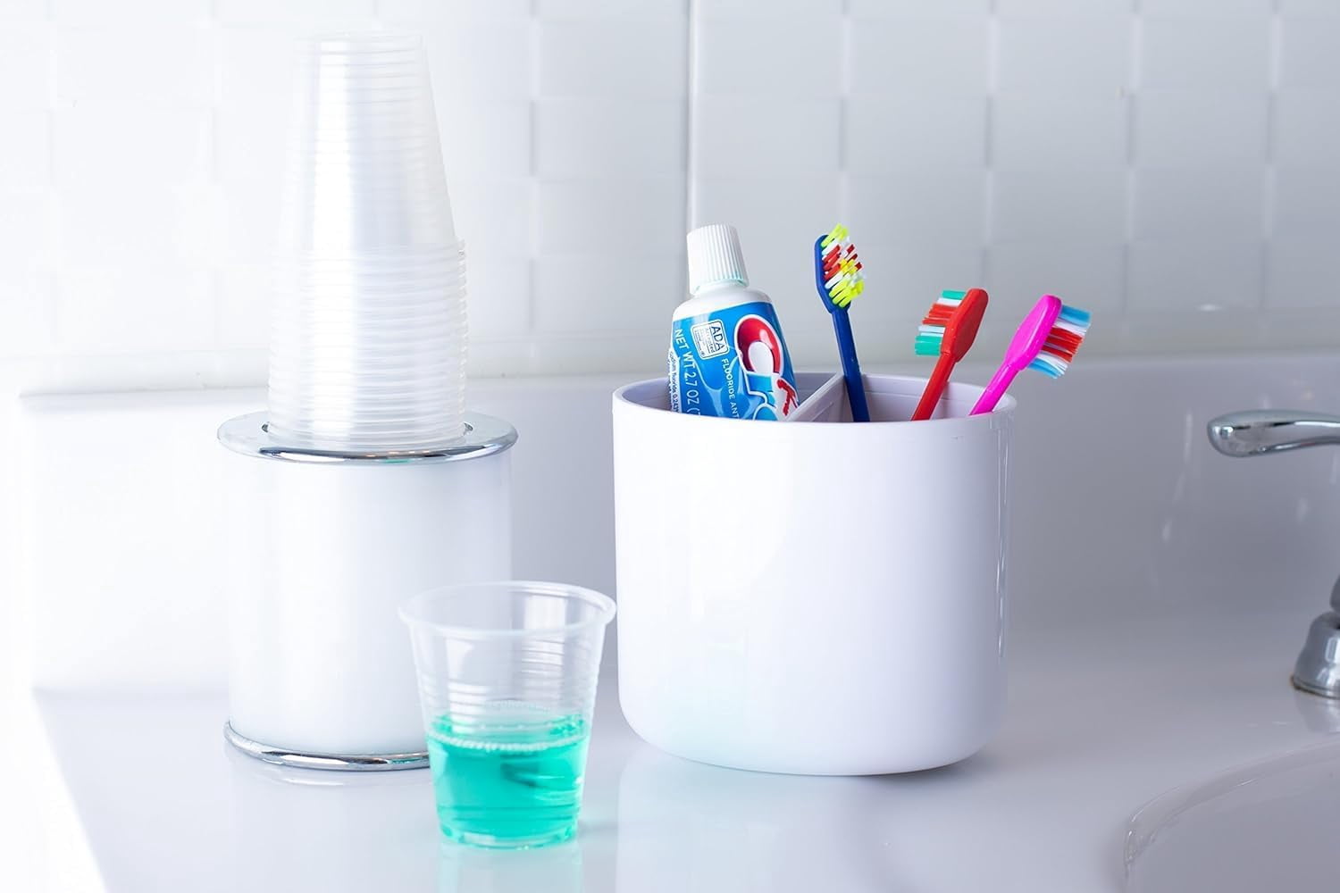 Case of 2,500 – 3 oz. Disposable Clear Plastic Cups, 100 Count Packages ...