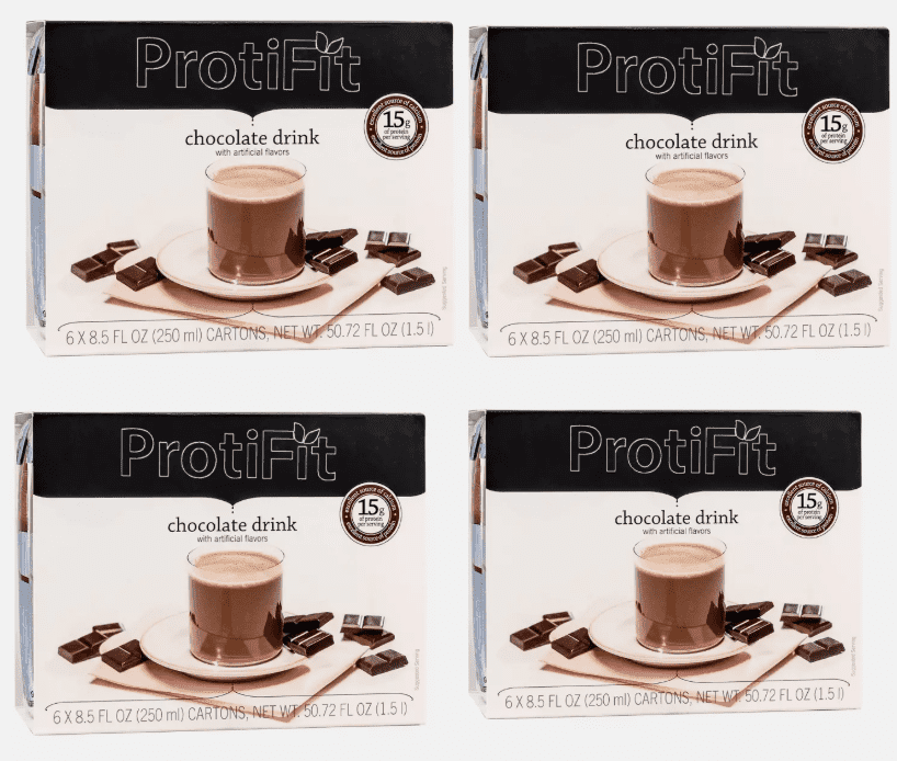 Proti Fit Proti Fit RTD Chocolate Protein Drink, 24 Pack - Walmart.com