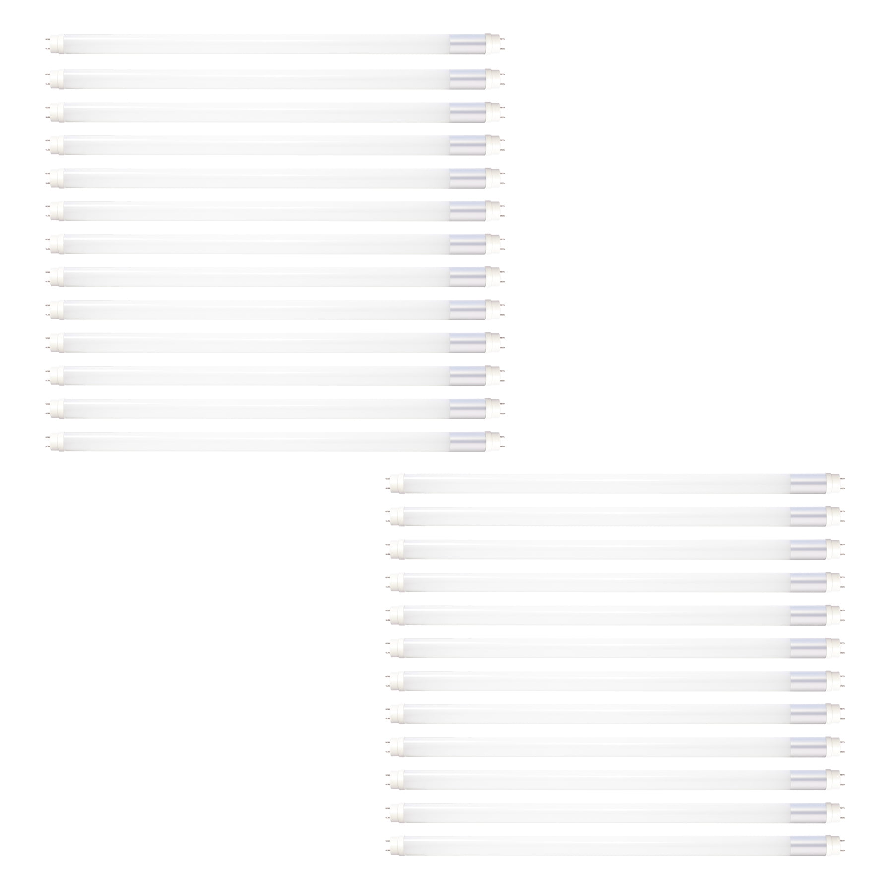 LumeGen 4ft LED T8 Tube - 16W - 1600 Lumens - 5000K - Single End Power ...