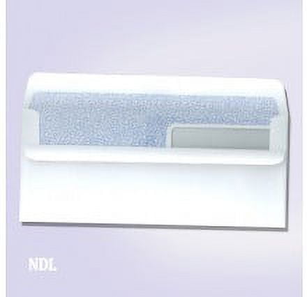 Case of 2500 Double Window Security Flip & Seal Envelopes for ...