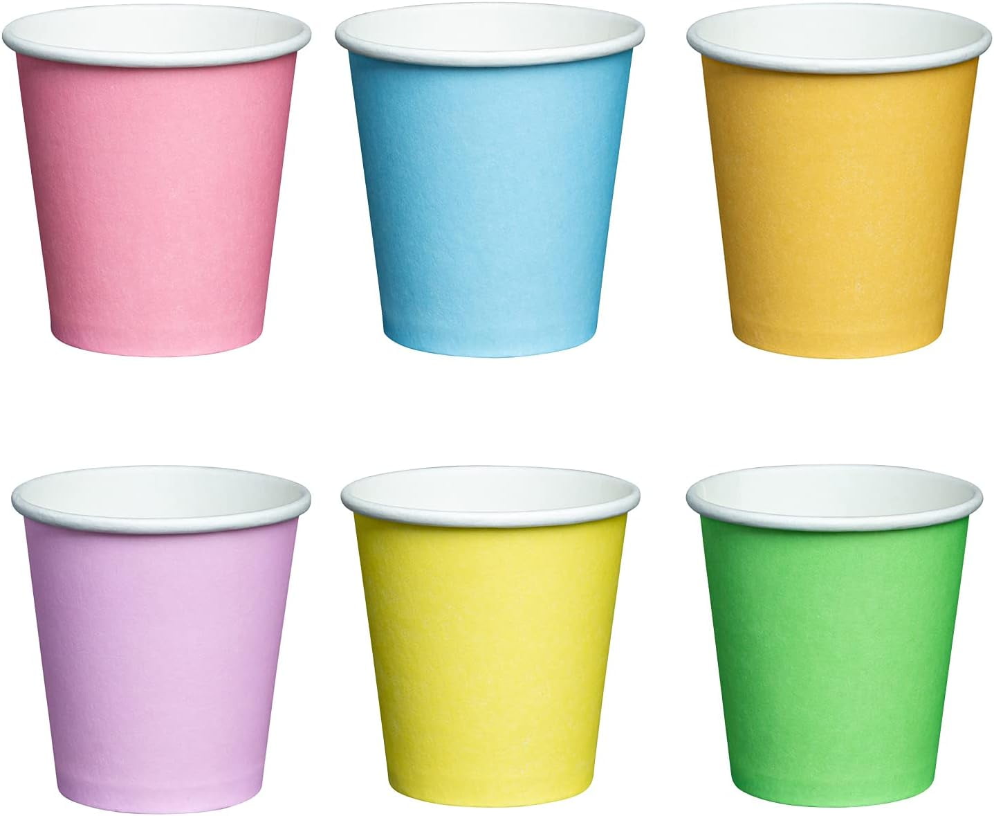 [Case of 3,000] 3 oz. Small Paper Cups, Disposable Mini Bathroom ...
