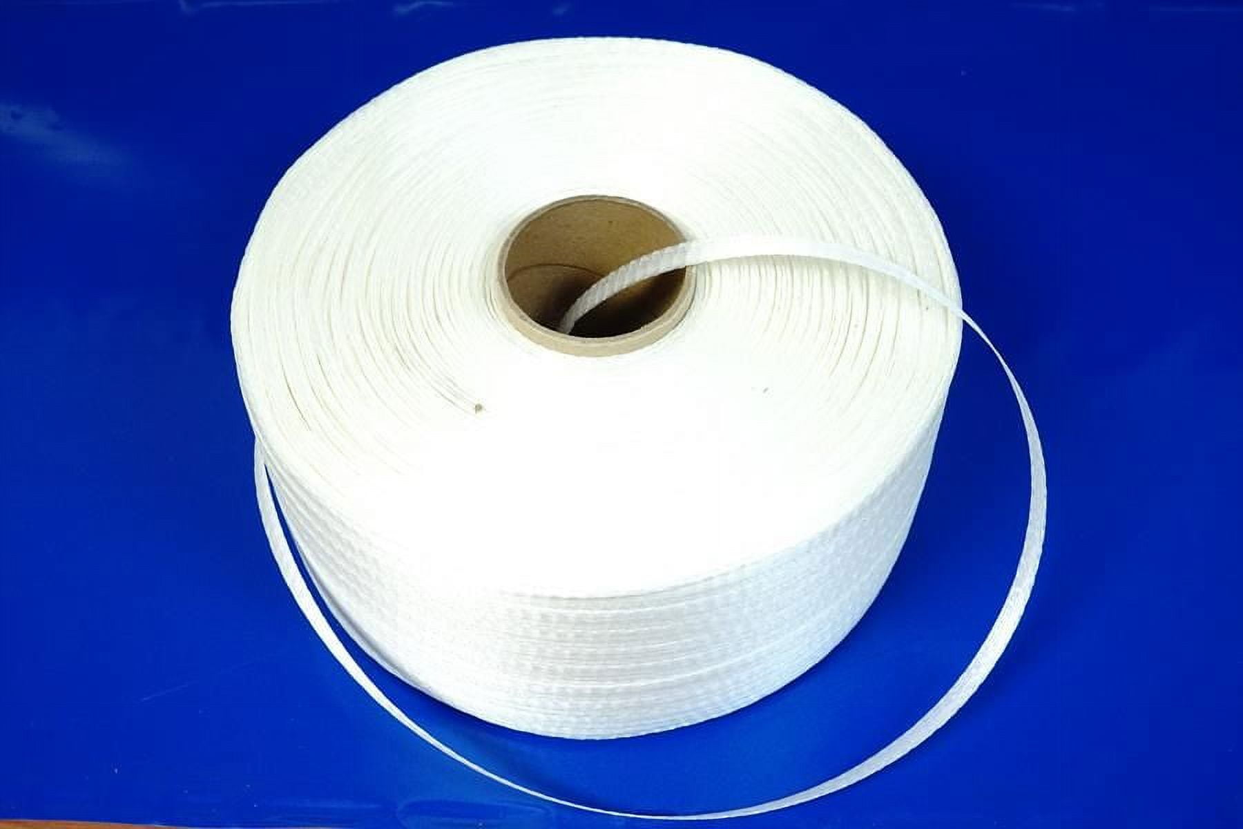 Case of 4 - 1/2" x 3900' Cross Woven Poly Strapping Cord for Shrink Wrap Installation - Walmart.com