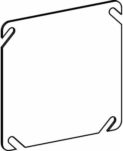 (Case of 50) Orbit 4BC, 4" Square Blank Cover - Walmart.com