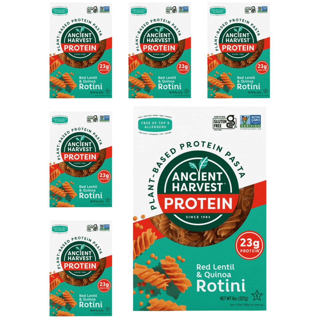 Ancient Harvest Organic Rotini Pasta - Supergrain Red Lentil & Quinoa ...