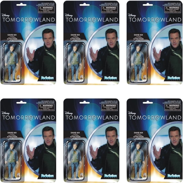 Case of 6 - Funko Tomorrowland David Nix ReAction Figure (Hugh Laurie) - Walmart.com