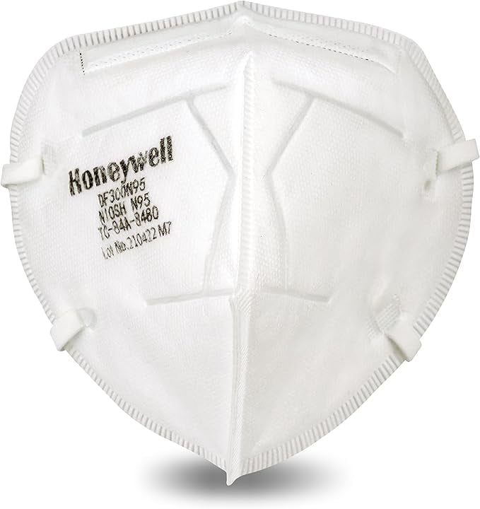 Case of 600 - Honeywell Safety DF300 N95 Flatfold Disposable Respirator ...