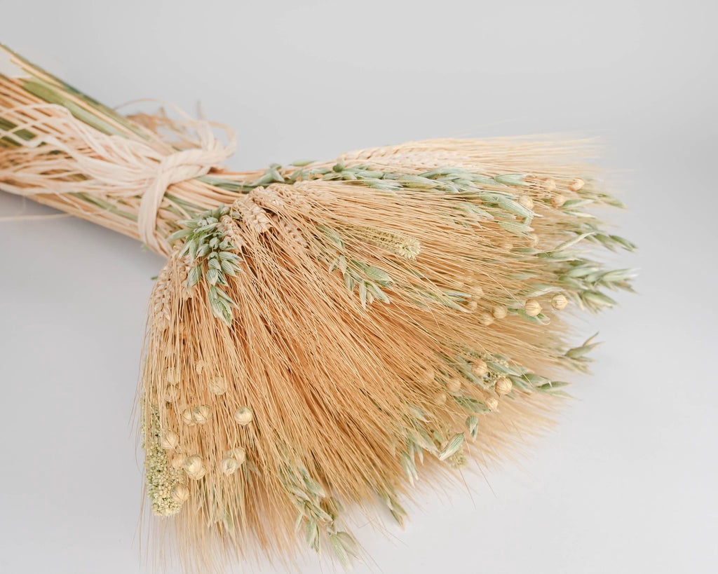 Case of 8, Long Stem 18-22 Inch Mixed Grain Wheat Bundle for Wedding ...