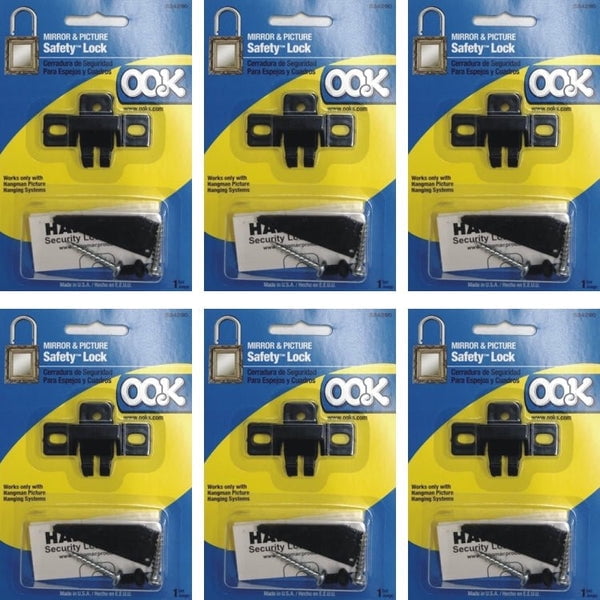 Case of 8 - Ook Hangman Mirror and Picture Safety Lock - 534290 (Works ...