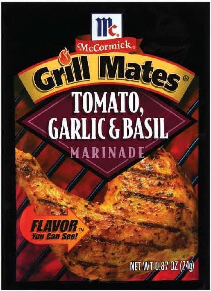 Case of Grill Mates Tomato, Garlic & Basil Marinade (12 Total ...