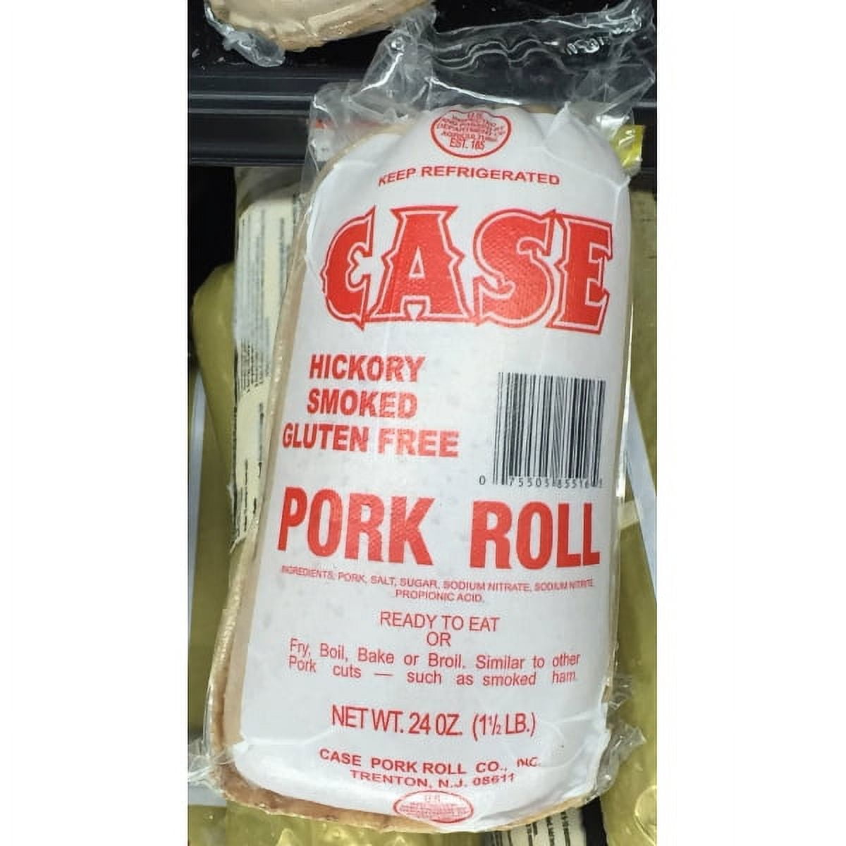 Case's Hickory Smoked Pork Roll, 24 oz - Walmart.com