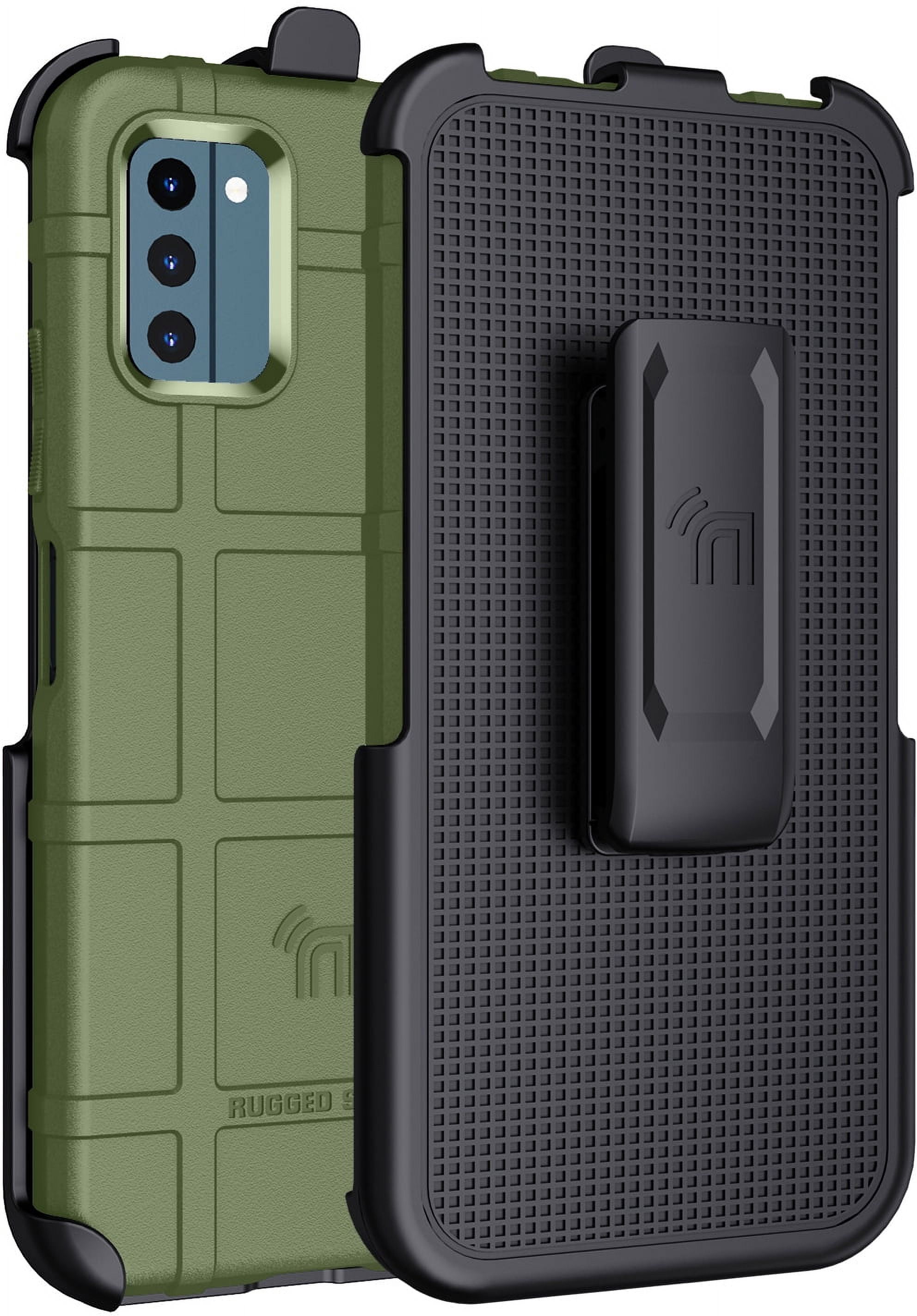 Case with Clip for Nokia C300 Phone, Nakedcellphone Rugged Shield Cover ...