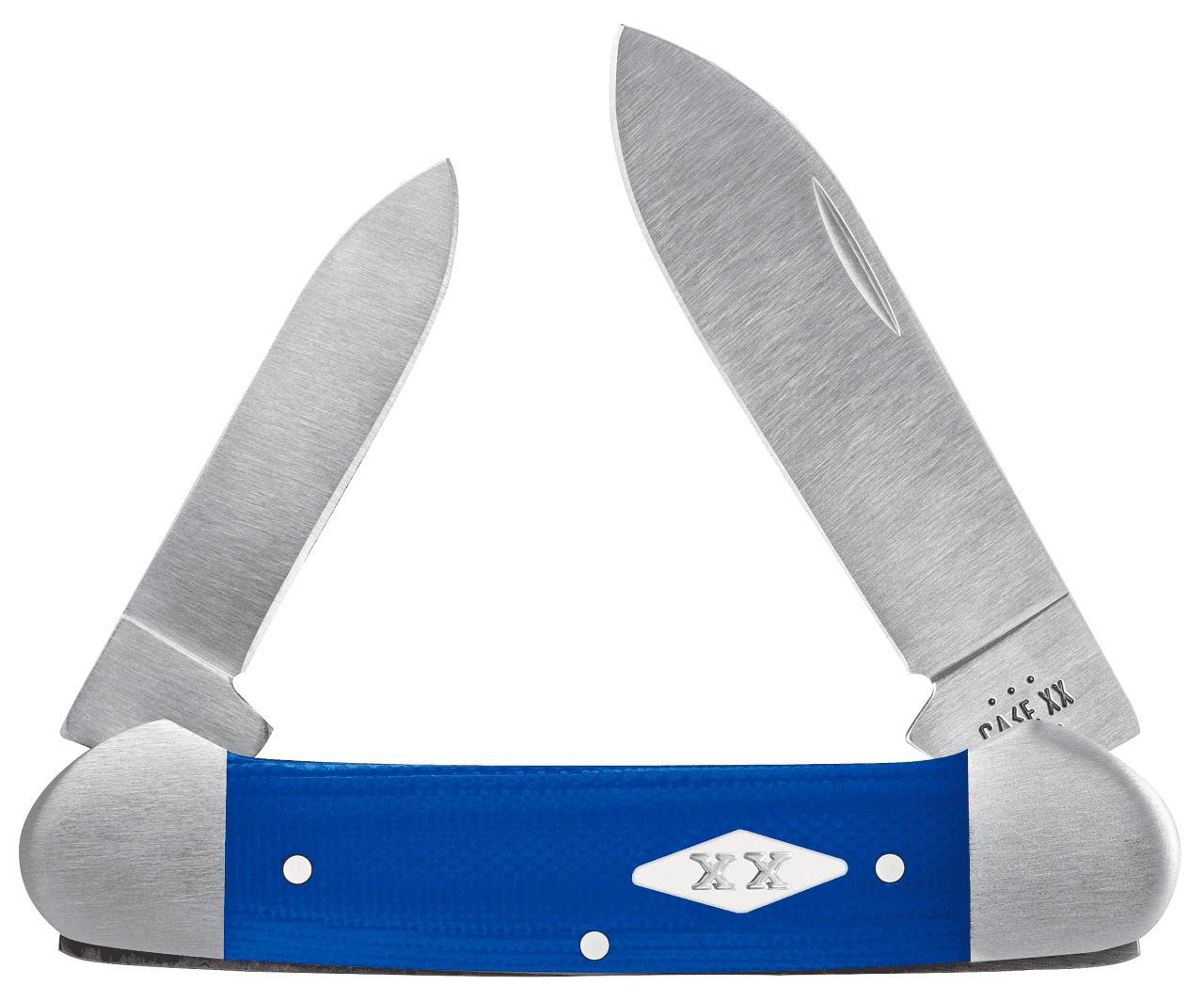 Case xx Knives Canoe Blue G-10 Satin Stainless Pocket Knife - Walmart.com