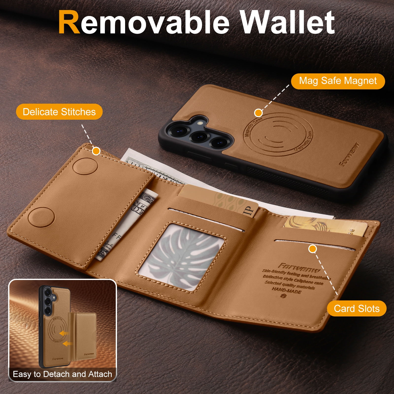 CaseArtistry New Phone Case for Samsung Galaxy A17 5G, Detachable ...