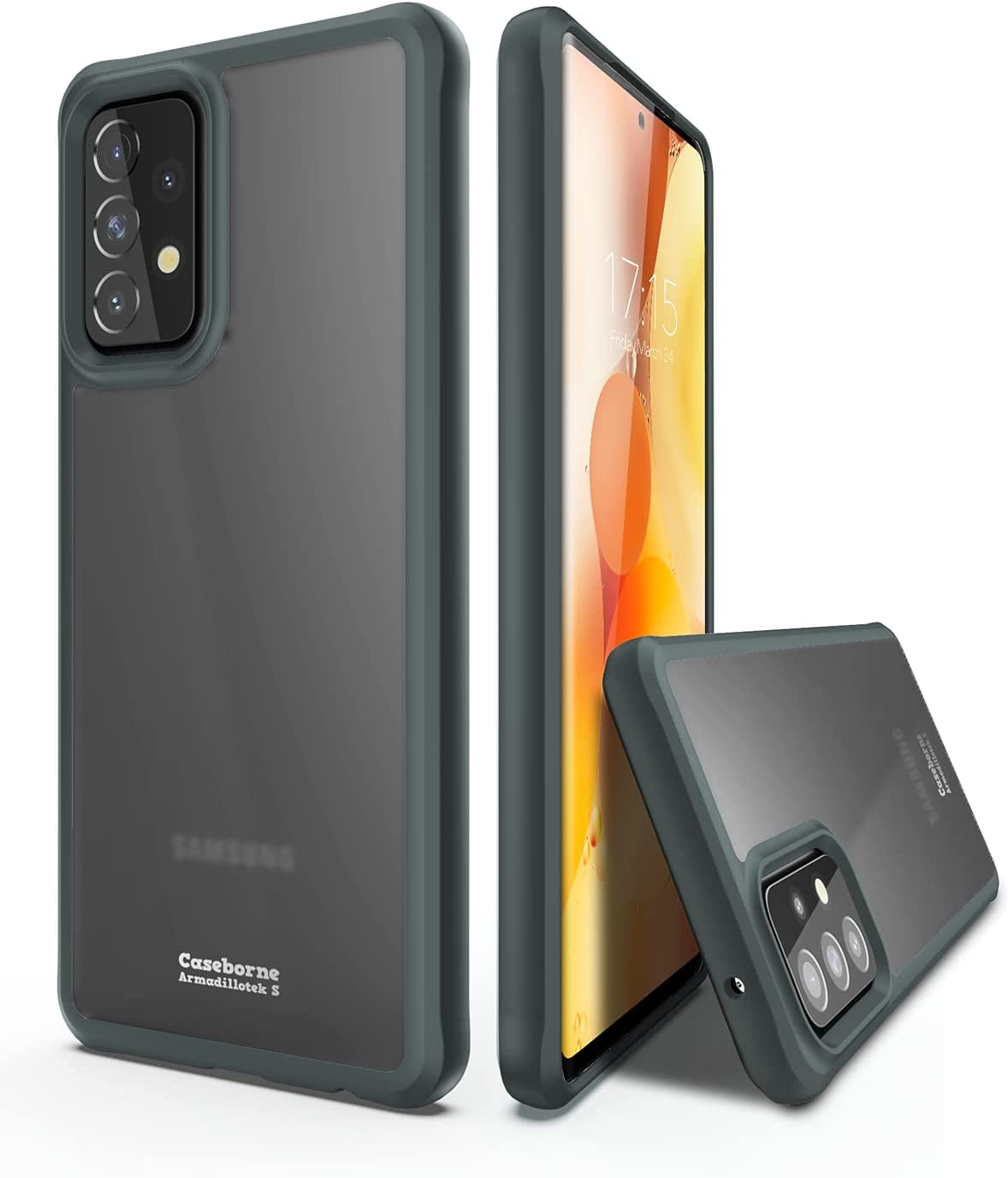 CaseBorne ArmadilloTek S Compatible with Samsung Galaxy A72 5G Hybrid ...