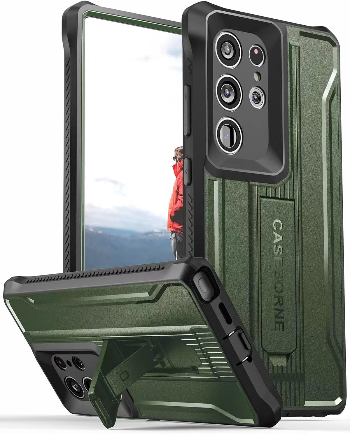 CaseBorne V Compatible with Samsung Galaxy S24 Ultra Case - [Extremely ...