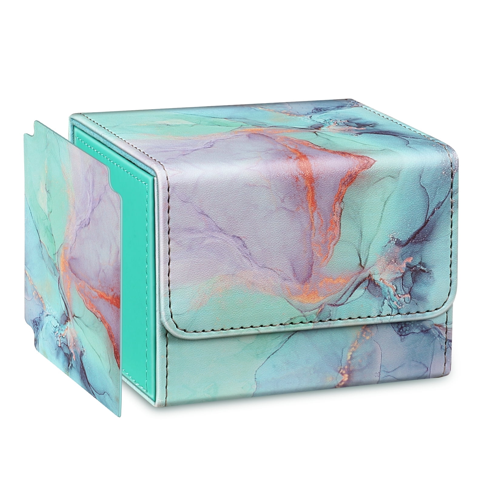CaseBot Card Deck Box for MTG/TCG/CCG Cards, Magnetic Game Card Case ...