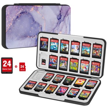 Funlab Traveler's Switch Game Case for Nintendo & Micro SD Cards, 24 ...