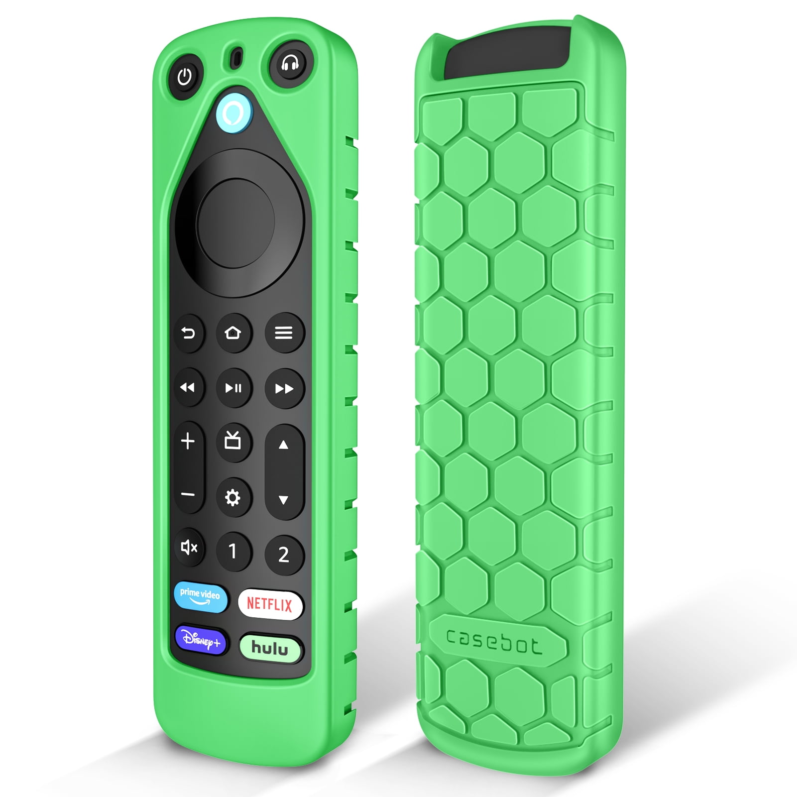 CaseBot Remote Case for Alexa Voice Remote Pro (2022 Release) - Lightweight Anti-Slip Shockproof ...