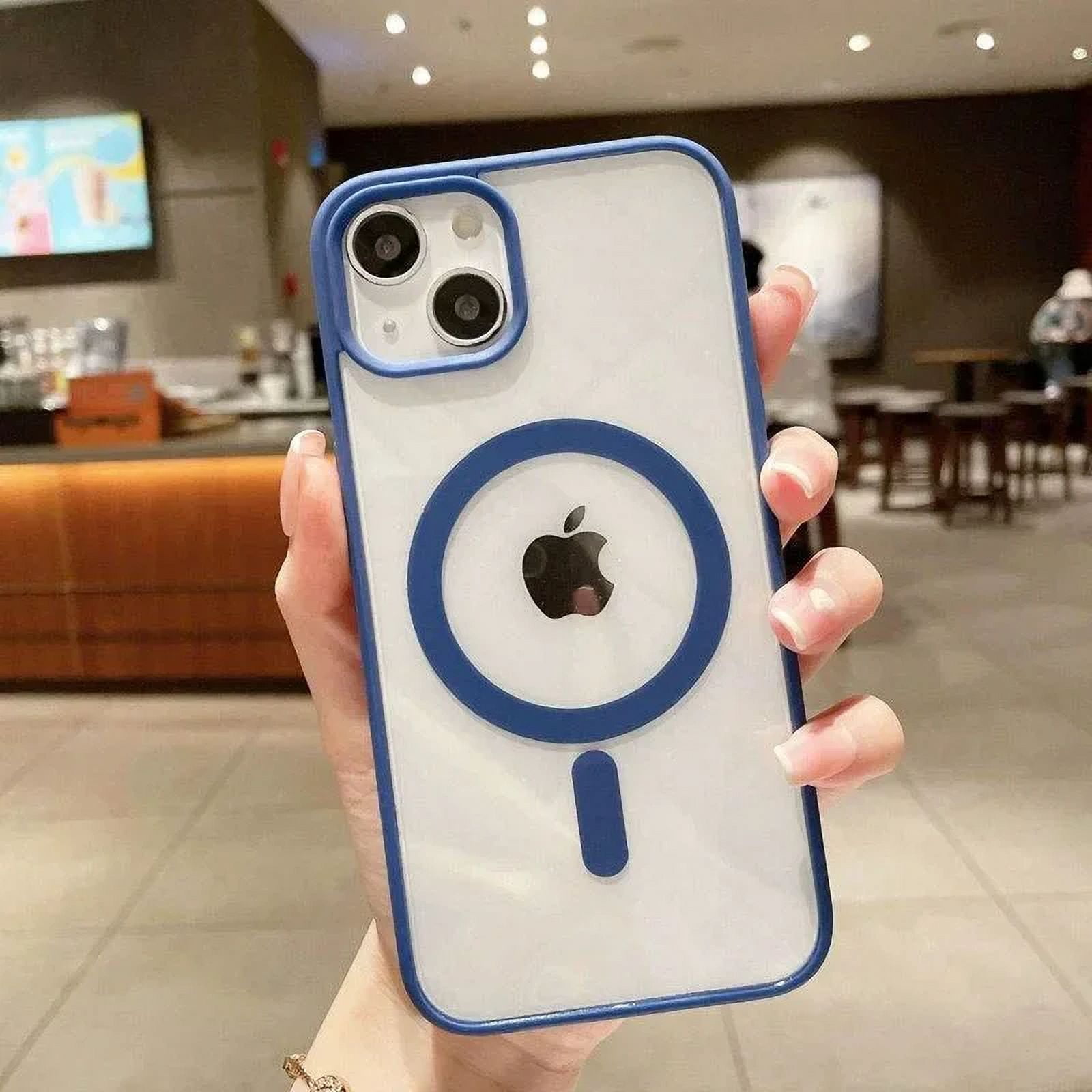 CaseCore Transparent Plastic Magnetic Case for iPhone 16 11 12 13 14 15 ...