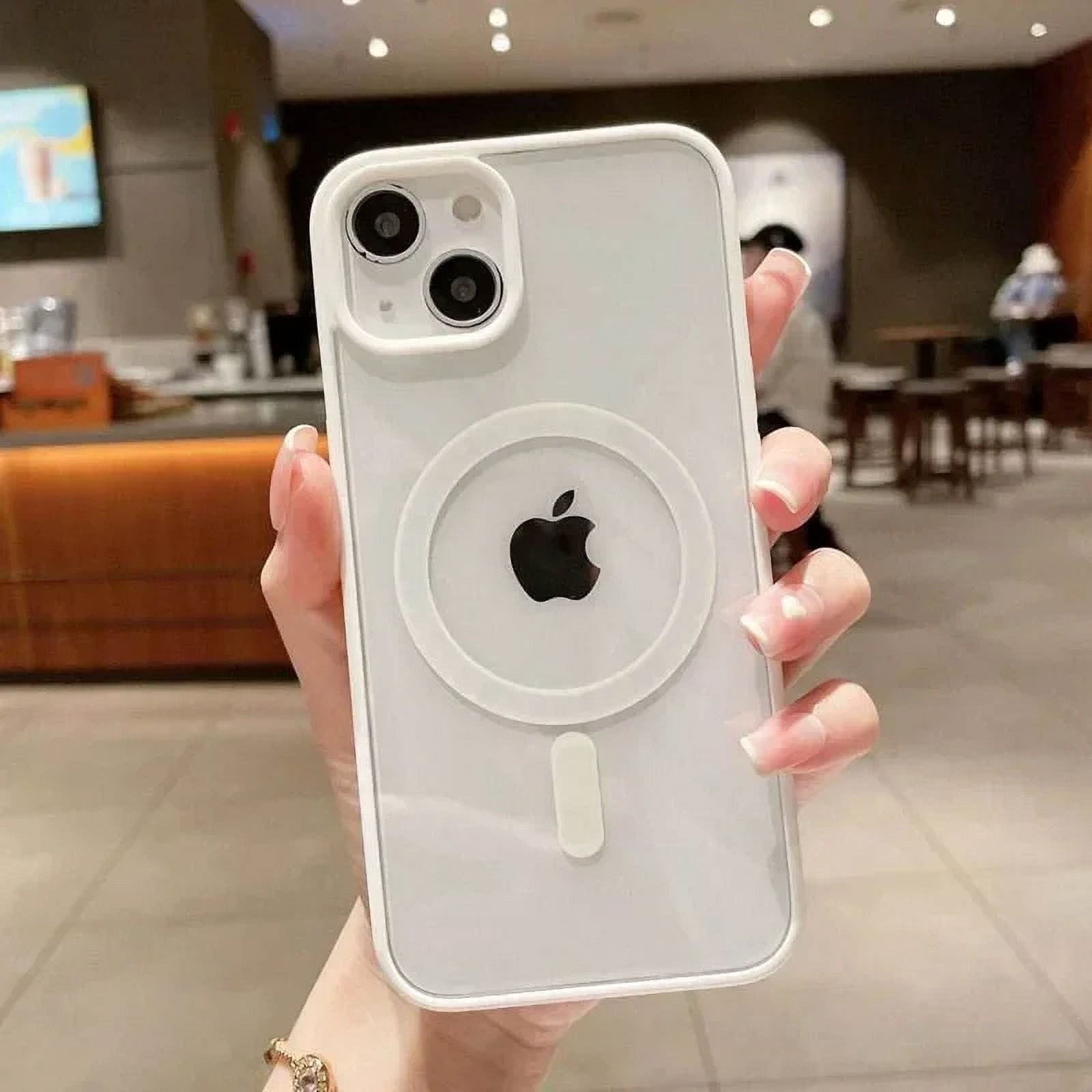 CaseCore Transparent Plastic Magnetic Case for iPhone 16 11 12 13 14 15 ...