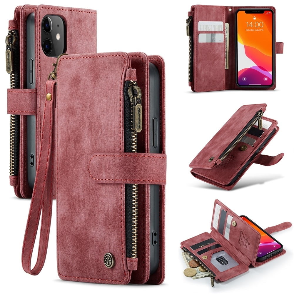 CaseMe Case for iPhone 12 Mini Wallet Case for Women Men, Fashion ...